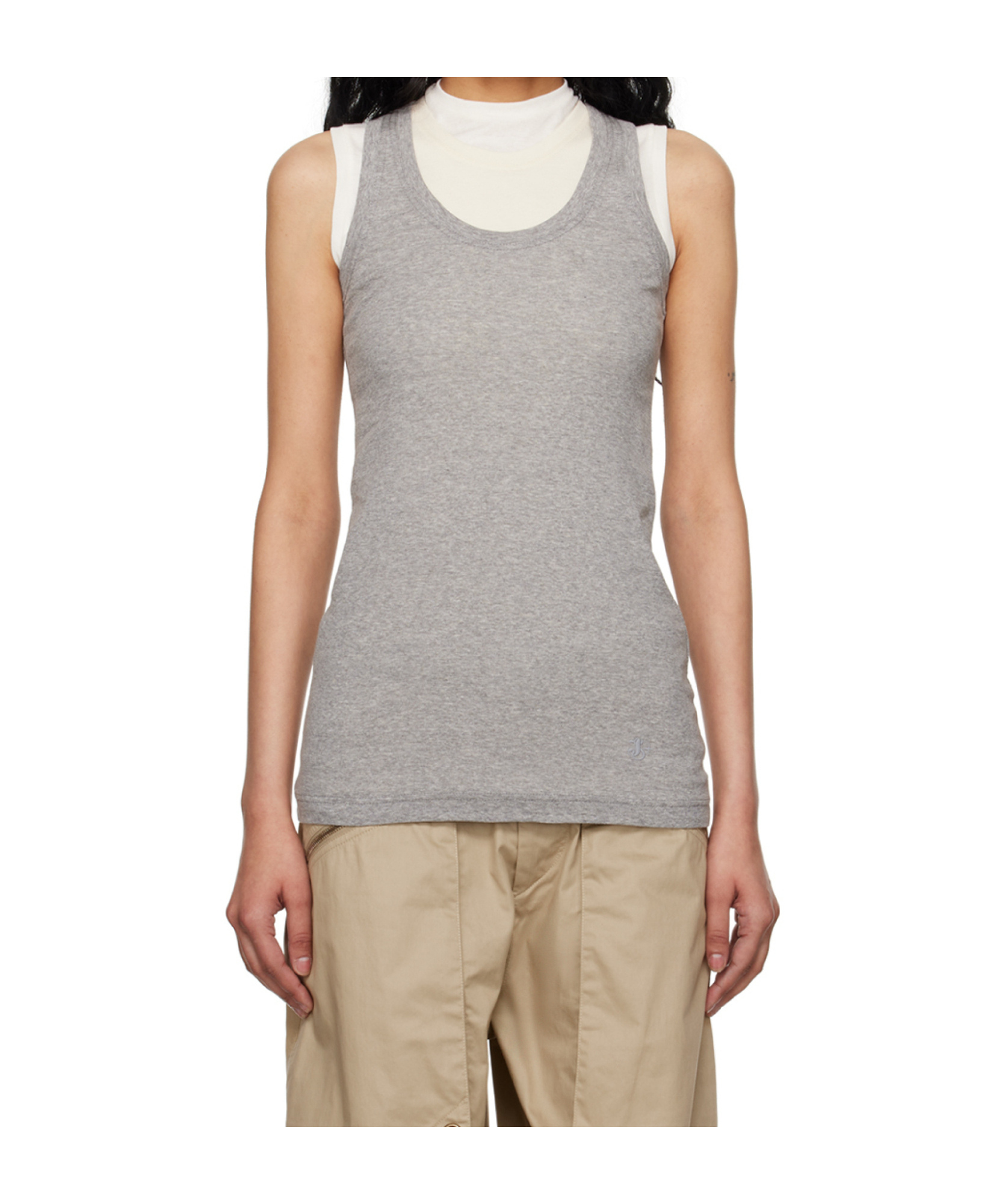 JIL SANDER Jil Sander Layered Crewneck Tank Top